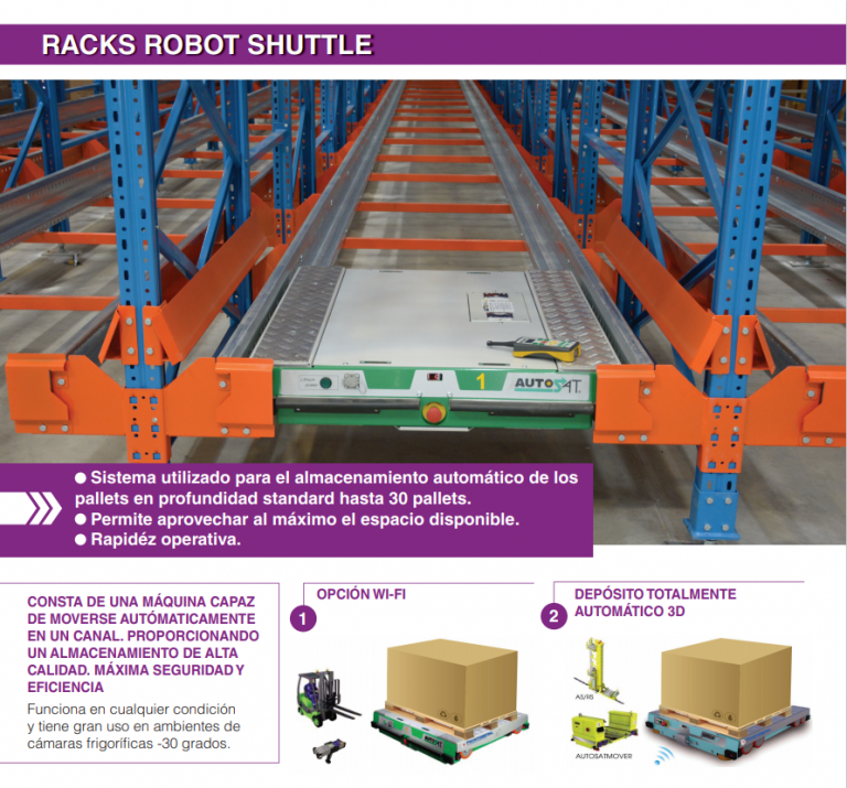 Rack Robot Shuttle | Prontometal