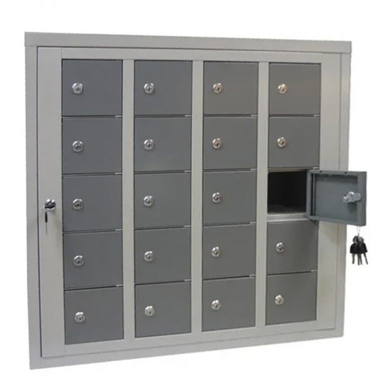 Guarda Celular Metálico. Locker 20 Puertas | Prontometal