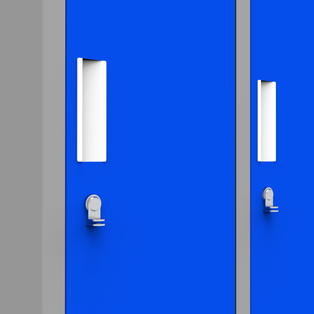 Guardarropas Metálico. Locker 6 Puertas (2B3A) | Prontometal