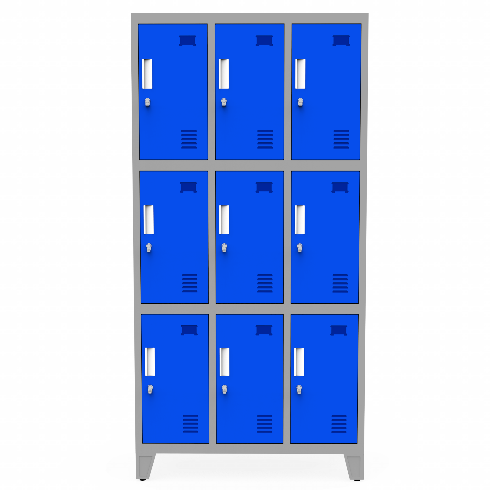 Guardarropas Metálico. Locker 9 Puertas (3B3A) | Prontometal